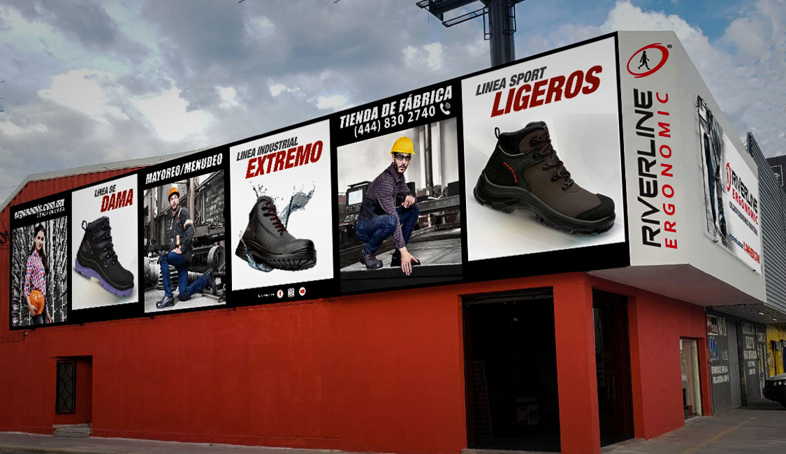 Botas Industriales y de Trabajo Riverline ergonomic